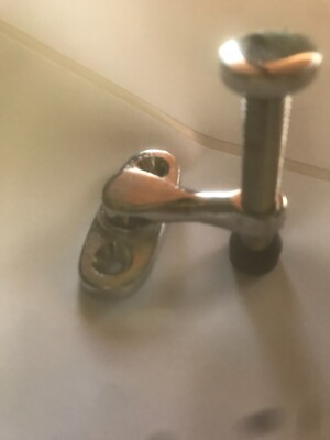 HEAVEY DUTY Chrome Plated Brass Window Anti-Rattle Window Stop | eBay