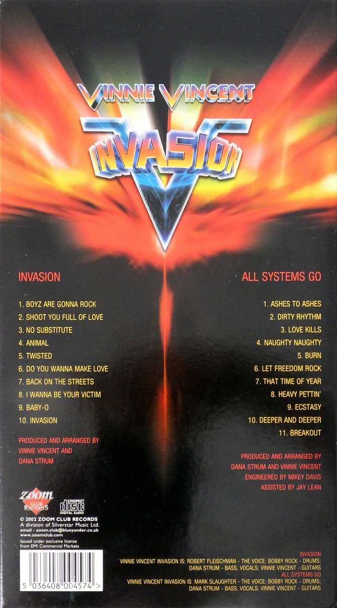 Vinnie Vincent Invasion Cover Vinnie Vincent Invasion That Time Of