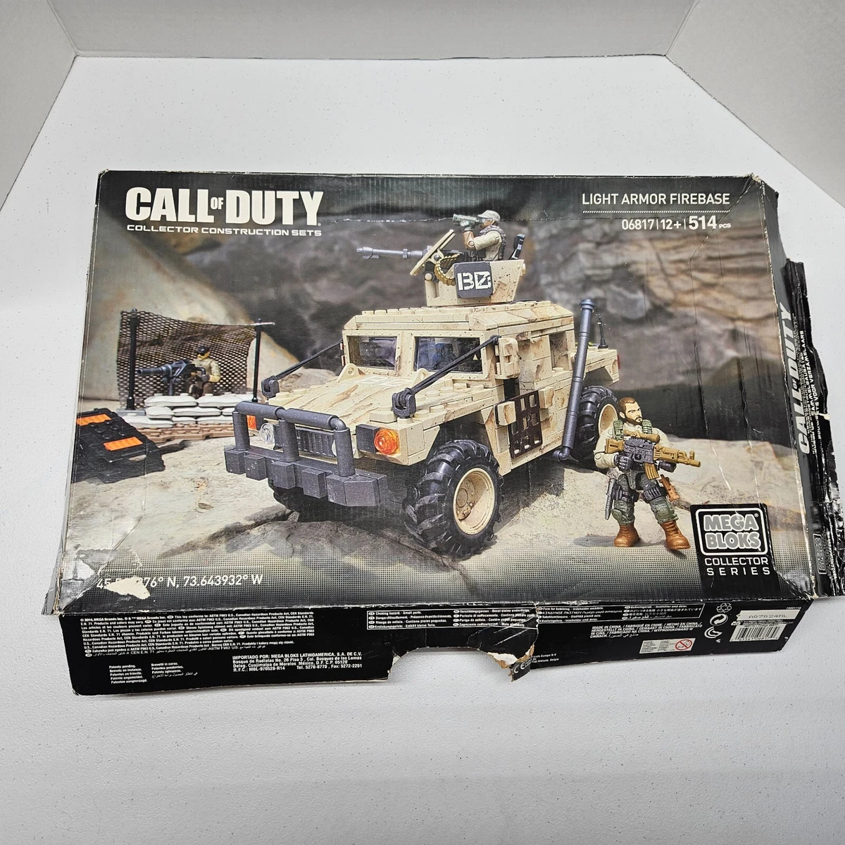 Mega Bloks Call Of Duty Light Armor Firebase