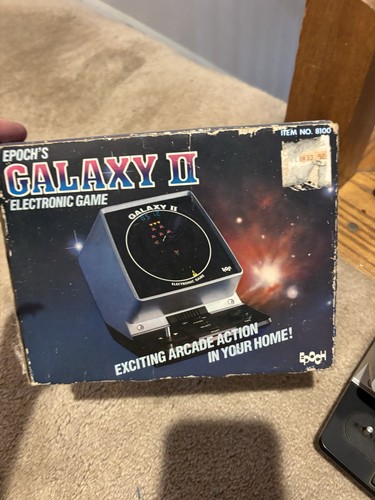 Vintage 1981 Epoch Galaxy II Tabletop Electronic Game Box Tested ...