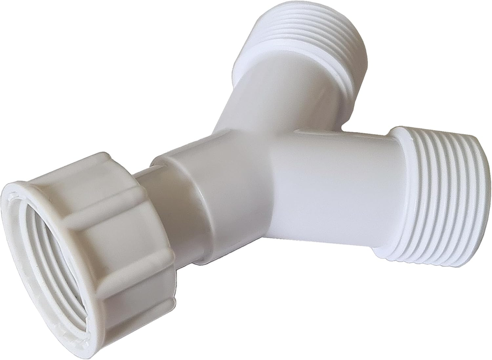 Washing Machine Y Piece Connector BSP 3/4” - Washing Machine Y Splitter ...