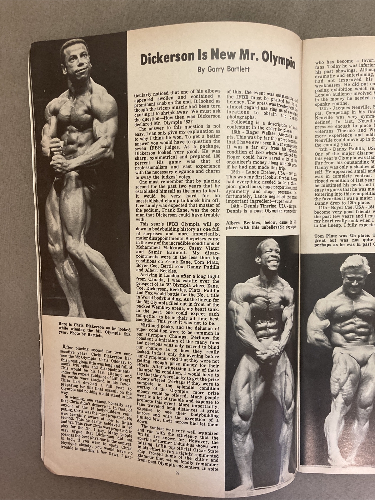 Ironman Bodybuilding Muscle Magazine / Chris Dickerson + Casey Viator ...