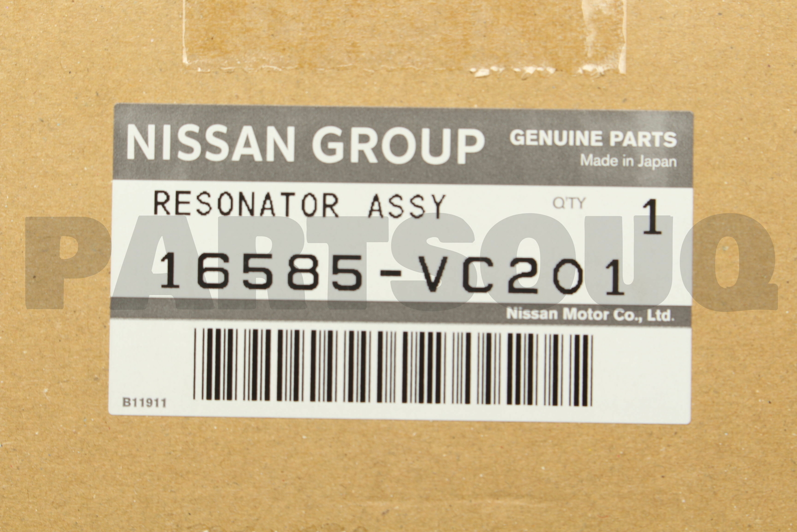 16585VC201 Genuine Nissan RESONATOR ASSY-AIR 16585-VC201 | eBay