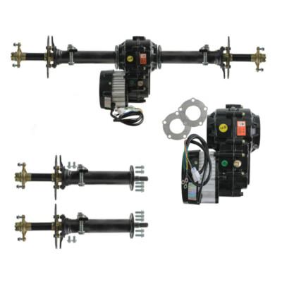 48V 1000W 500W Differential Electric Motor + Rear Axle Kit for Go Kart ...
