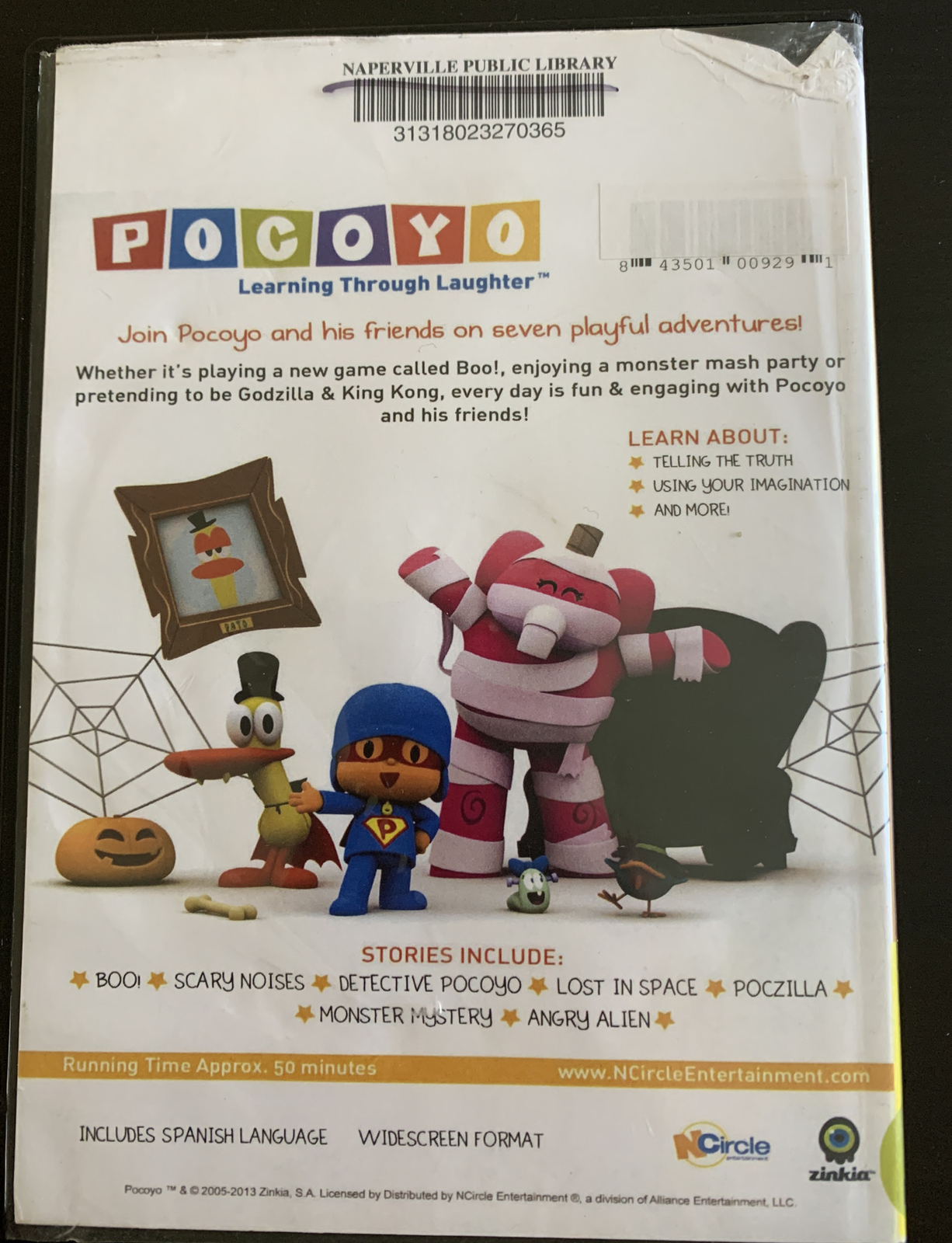 Pocoyo BOO DVD Learning With Laughter 2013 | eBay