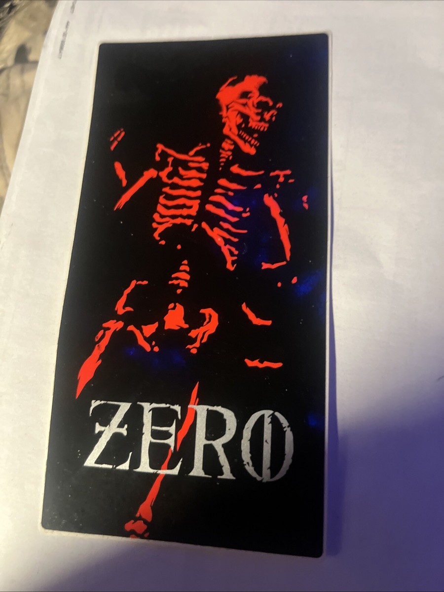 Zero Skateboards Logo Wallpaper Dead At Zero Logo Sticker | Dead At