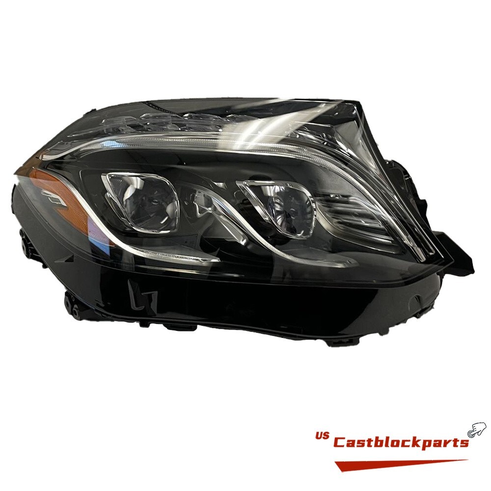 For 2017-2019 Mercedes GLS166/550/450/63 Right LED Headlight 166-906-66 ...