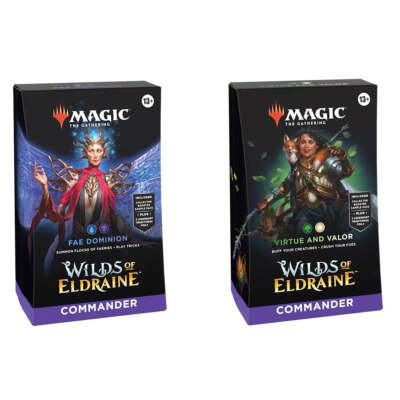 Magic Wilds of Eldraine Commander Decks (Pair) | eBay