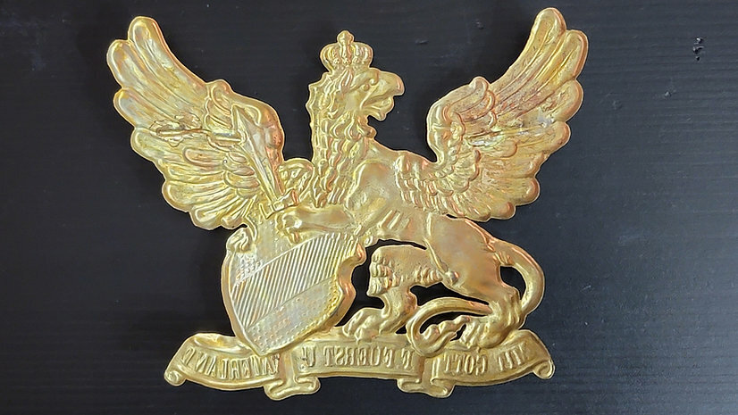 Reproduction WW1 German Army EM Enlisted Man plate Baden Picklehaube | eBay
