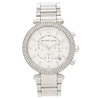 Michael Course Watch Ladies Watch MK5353 Silver White | eBay Australia