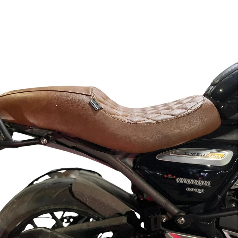 Customizable full Seat fit for Triumph Scrambler 400 x Scram 400 x 2024 ...