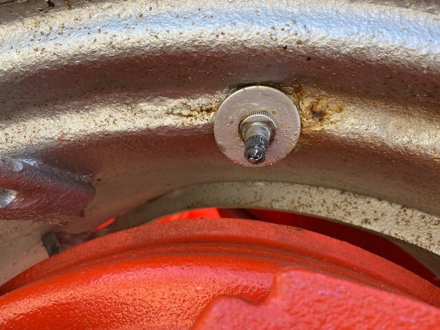 16.9 x 28" rear tractor tire tires 95% tread Power Adjust AC rims NO ...