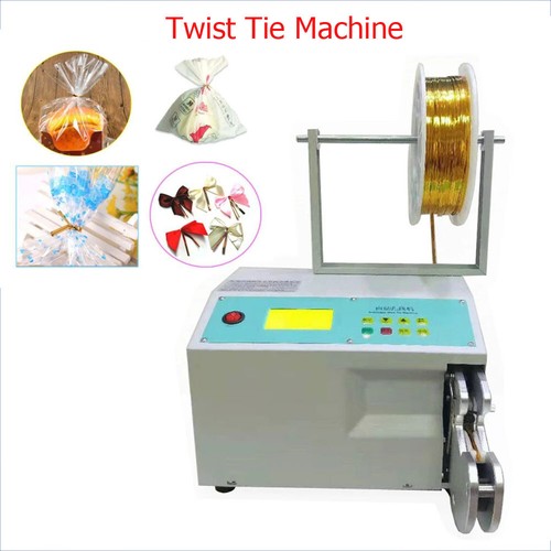 Automatic bread bag twist tie machine golden wire toast bag twisting ...