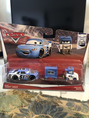 New Retired 2014 Disney Pixar Cars Piston Cup Ruby Easy Oaks & Easy ...