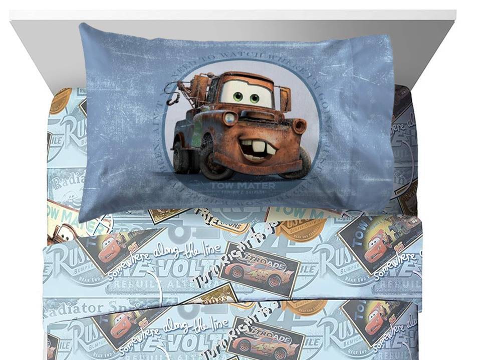 Disney Pixar Cars "Tune Up" Kids Sheet Set-AB00KTR3K9W6, AB00KTR3K9W76 ...