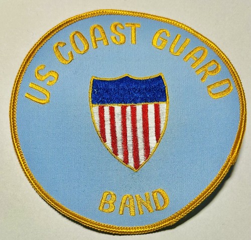 Vintage Original United States Coast Guard USCG Band 5” Embroidered ...