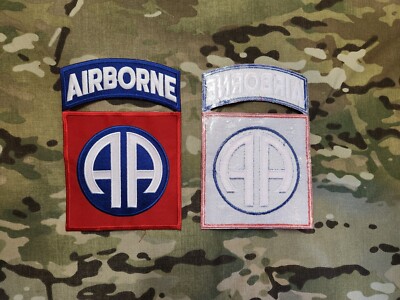 82ND AIRBORNE LARGE COLOR MORALE PATCH WITH TAB 5×7 NEW | eBay