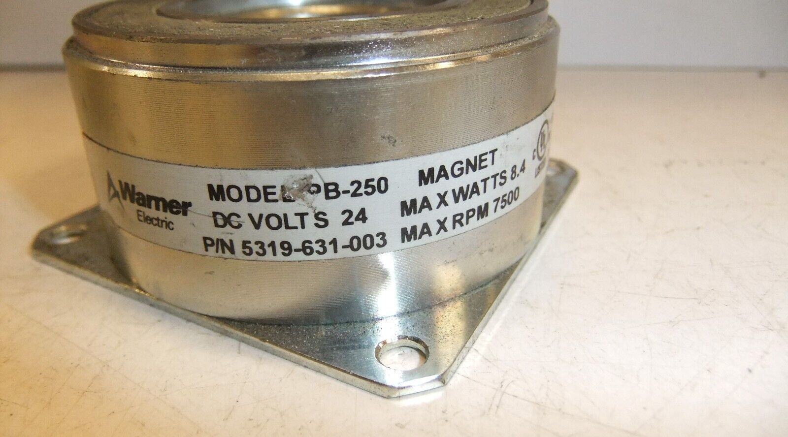 WARNER 5319-631-003 MODEL PB-250 MAGNET EP/PB 250 24V for sale online ...