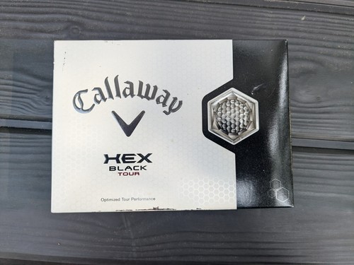 Callaway HEX Black Tour Golf Balls - 4 Sleeves NEW IN BOX - White - 12 ...