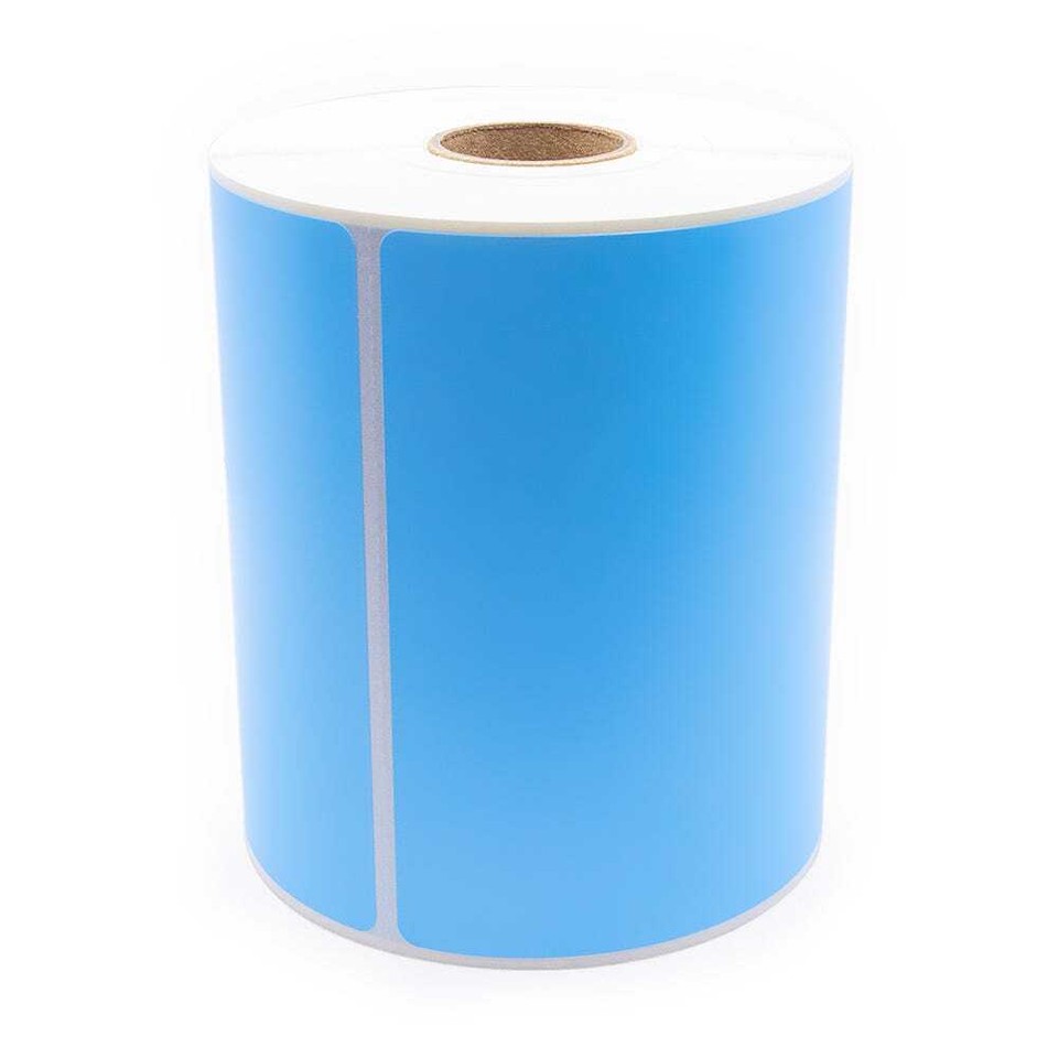 Zebra Blue Shipping Labels 4" x 6" (LV-800540-605) | eBay