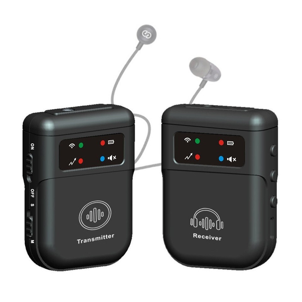 Compact In Ear Monitor System Wireless 2 4G for Studio Rehearsal and ...
