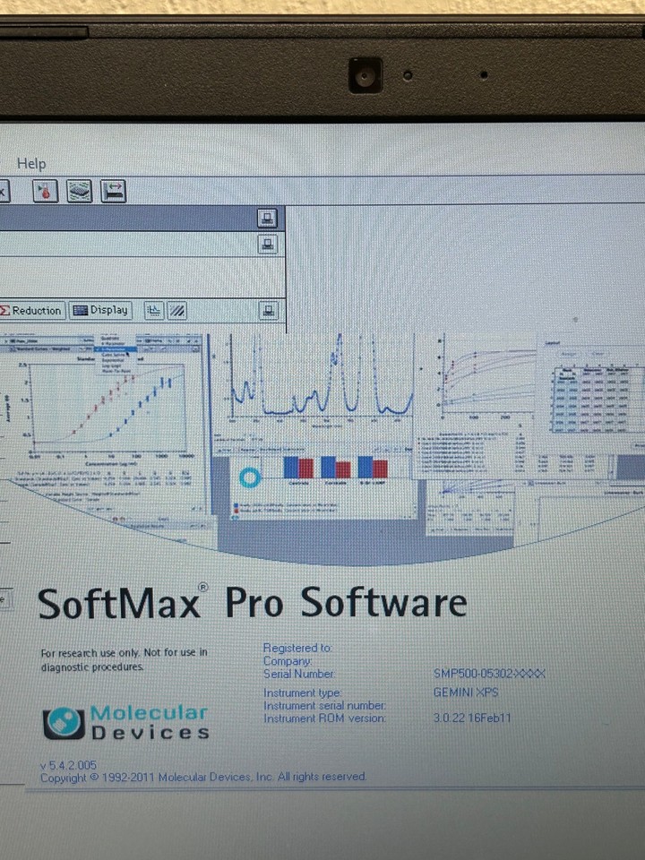 Molecular Devices SpectraMax Gemini XPS Microplate Reader w/software ...
