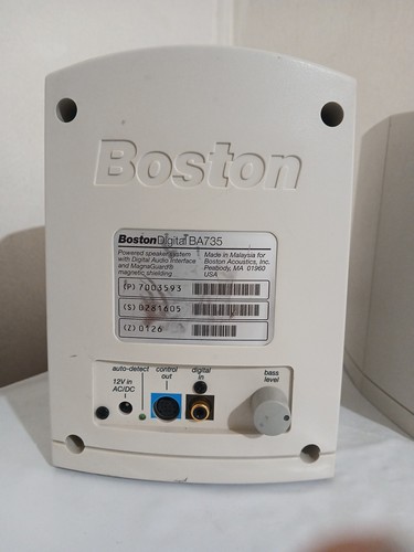 Boston Acoustics Digital BA735 Subwoofer Only Untested 2 Avail. Listing ...