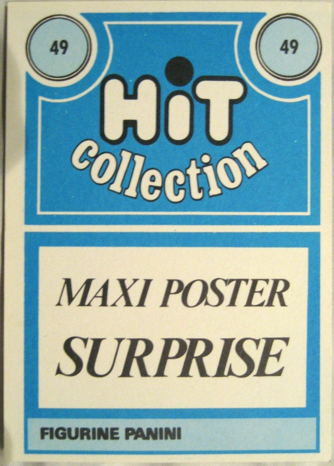 HIT : SYLVIE VARTAN - JOHNNY HALLYDAY - Image Sticker PANINI des Années ...