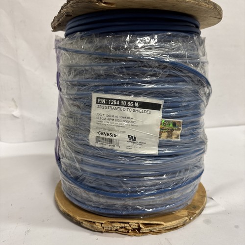 Genesis 1000' Novar Temperature Sensor Wire 12941066N 22/2C Shielded ...