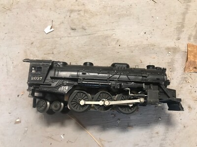 Postwar Lionel 2037 Locomotive #221 Gunmetal Engine AS IS WHAT IS | eBay
