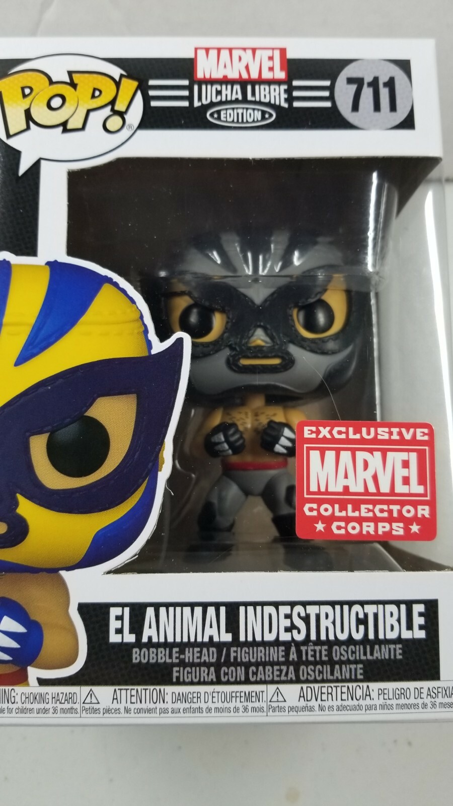 Funko Marvel Collector Corps Exclusive EL ANIMAL INDESTRUCTIBLE #711 ...