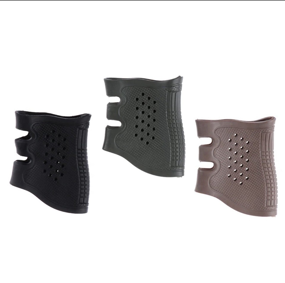 Tactical Rubber Grip for Glock 17 19 20 21 22 23 25 31 32 34 35 37 38 ...
