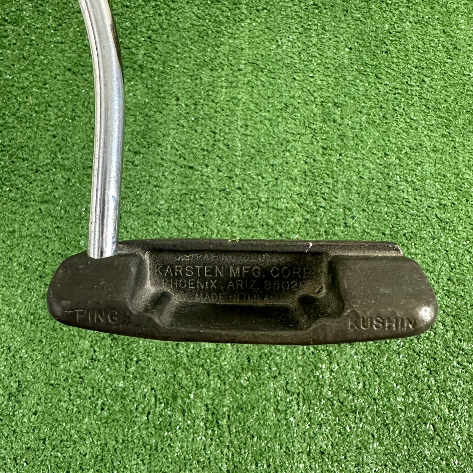 Vintage Ping Karsten Anser Blade Putter Manganese Bronze 35” Right ...