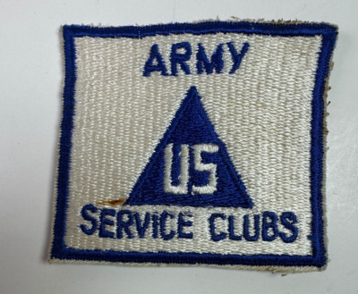 US Army Service Clubs Patch J6 | eBay