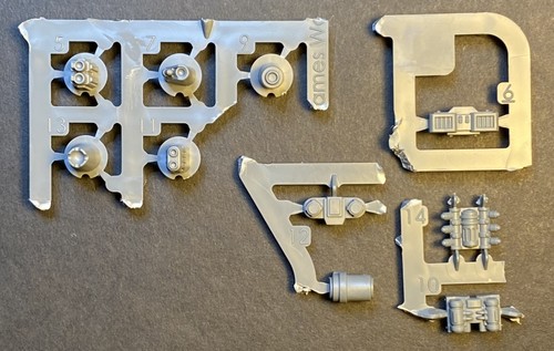 Contemptor Dreadnought Weapons Frame 2 Bits Horus Heresy Warhammer 30k ...