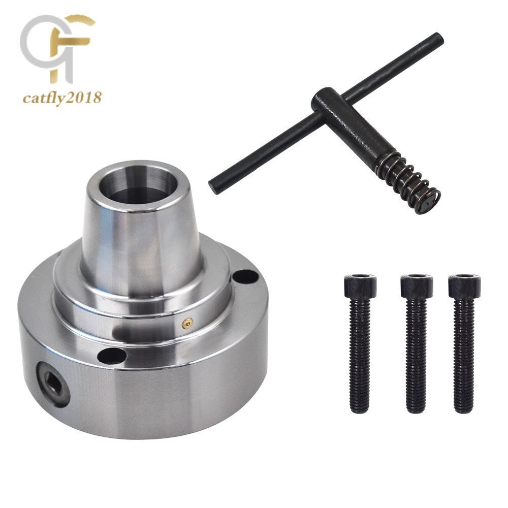 5" 5C Collet Chuck Closer Lathe Plain Back Use 5C Collet 0.0006 TIR | eBay