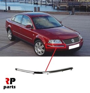 FOR VW PASSAT B5.5 2001 - 2005 NEW FRONT BUMPER CHROME MOLDING TRIM ...