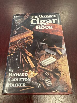 Ultimate Cigar Book Hardcover Richard Carleton Hacker 1993 1st edition ...
