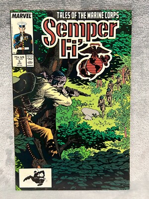 Marvel Comics Semper Fi #5 Vintage 1988 Tales of the Marine Corps VF | eBay