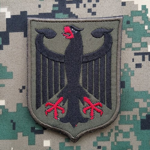 GERMAN EAGLE GERMANY FLAG TACTICAL ARMY EMBROIDERY HOOK LOOP PATCH BADGE FOREST | eBay
