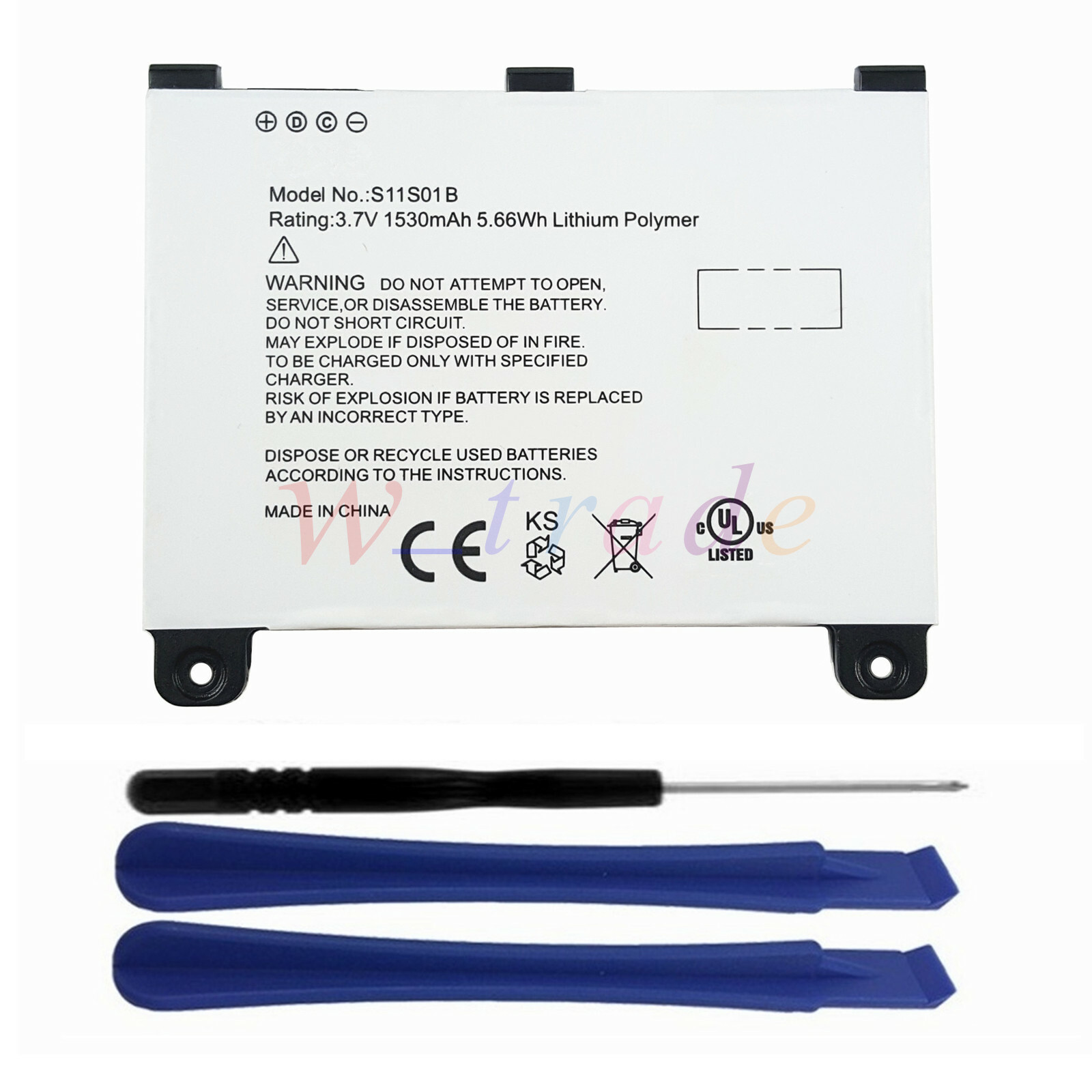 New Battery S11S01B For Amazon Kindle 2 D00511 Kindle DX D00801 DXG ...