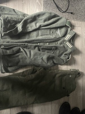 German Mid-late War Bundle WW2 M40 Tunic, M42 Trousers And Jackboots ...