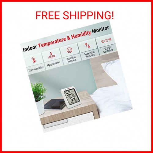 ThermoPro TP50 3 Pieces Digital Hygrometer Indoor Thermometer Room ...