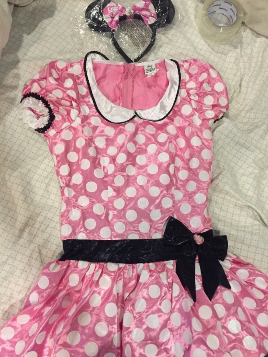 Pink Minnie Mouse Costume Adults