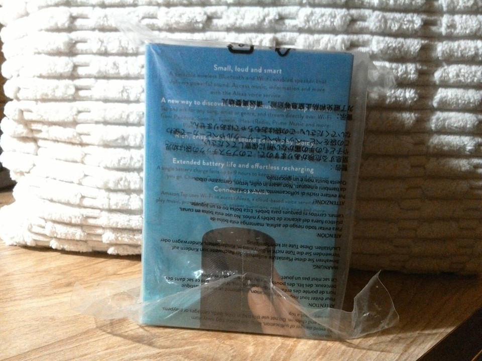 Amazon Tap - Alexa Enabled Portable Bluetooth Speaker. In Original ...