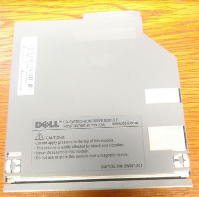 Dell Latitude D820 - PP04X - 8W007-A01 DVD Burner Optical Drive | eBay