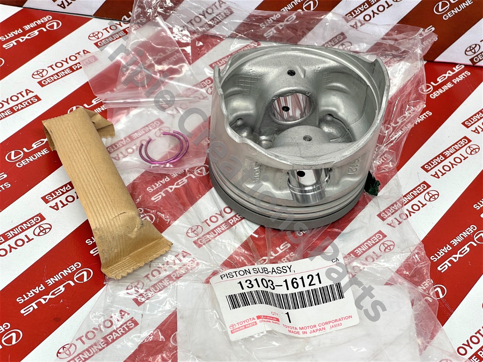 TOYOTA GENUINE OEM 13103-16121 PISTON SUB-ASSY, W/PIN 1310316121 | eBay