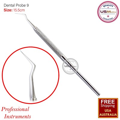 X3 Probe 9 Diagnostics Endodontics Explorer Periodontal Lab Tooth ...