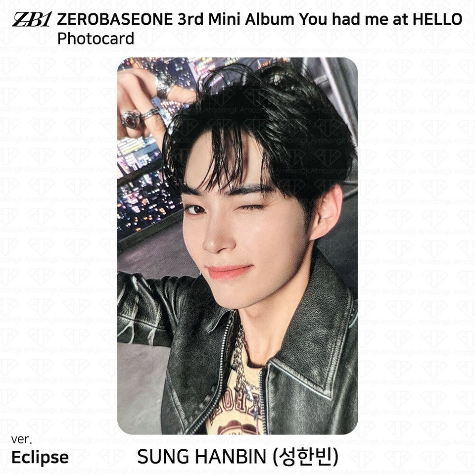 ZEROBASEONE ZB1 3rd Mini Album You had me at HELLO Official Photocard ...