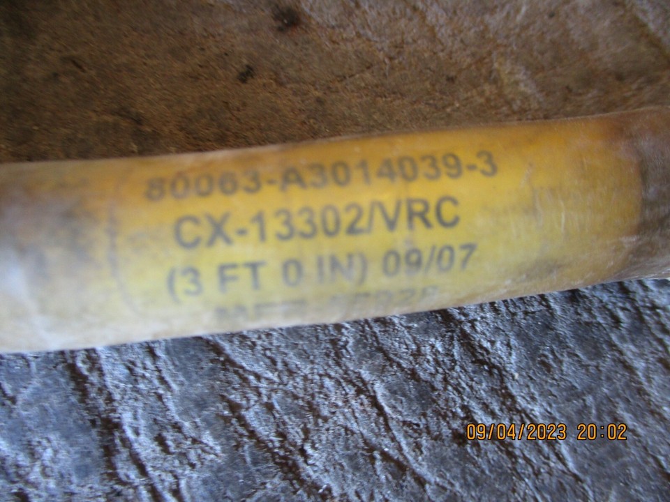 Used CX-13302/VRC Power Cable w/Odd Battery Plug, for Military ...